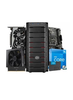 COOLER MASTER Intel Core i5-12400F Processor With Gigabyte RTX 3050 ...