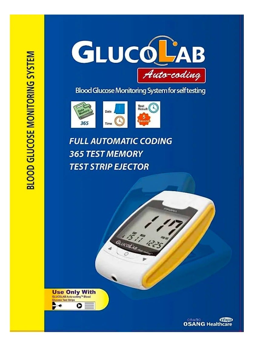 GLUCOLAB GLUCOLAB GLUCOMETER WITH 25S STRIP | Best Price UAE | Dubai ...