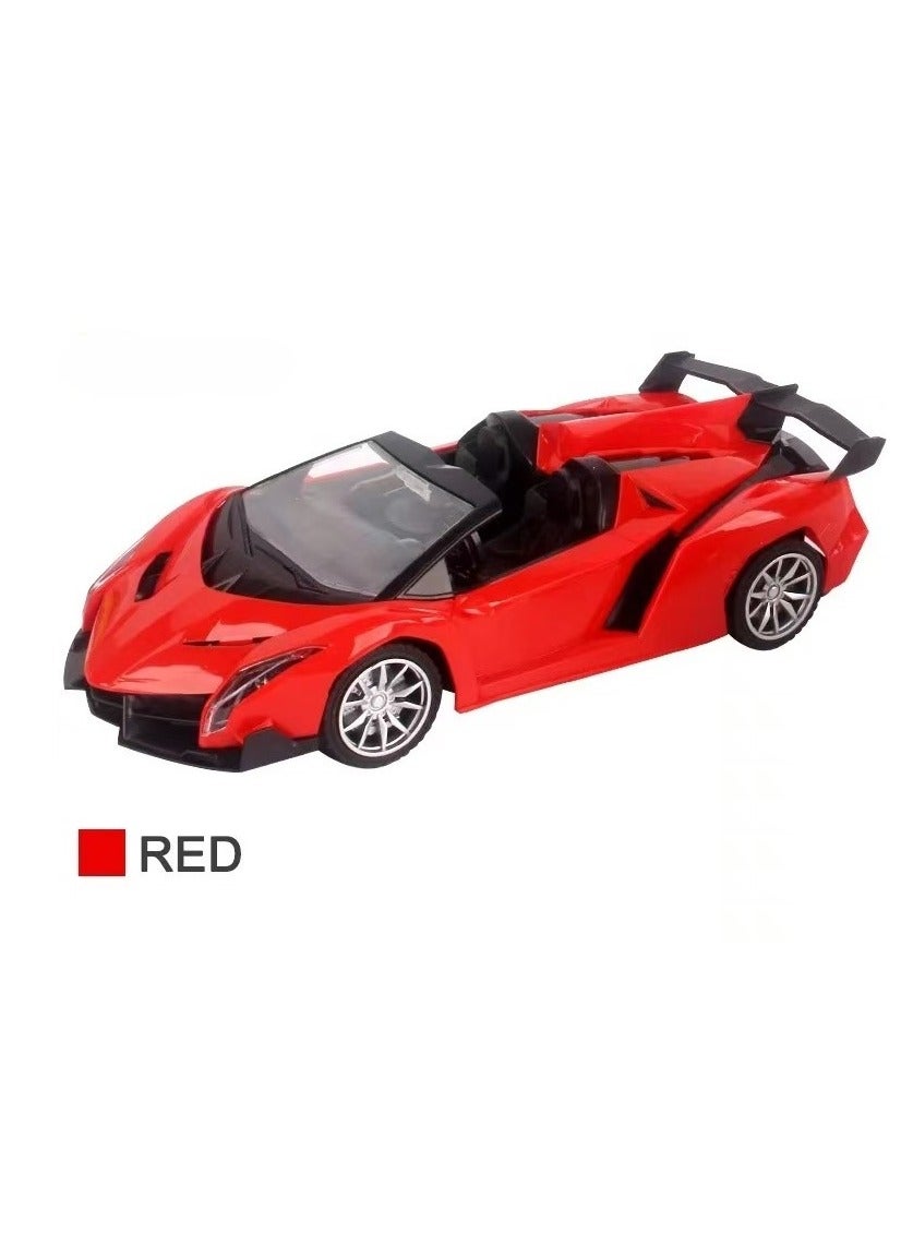 Generic Rechargeable RC Racing Toy Car (Red) 1:16 Scale 2.4GhZ Super ...
