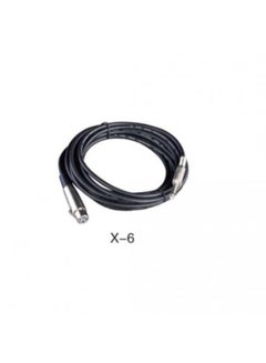 تسوق Lane وCable Microphone 5m Black X-6 أونلاين في مصر