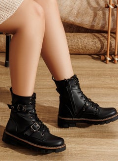 Run High quality leather half boot-Black Egypt | Cairo, Giza