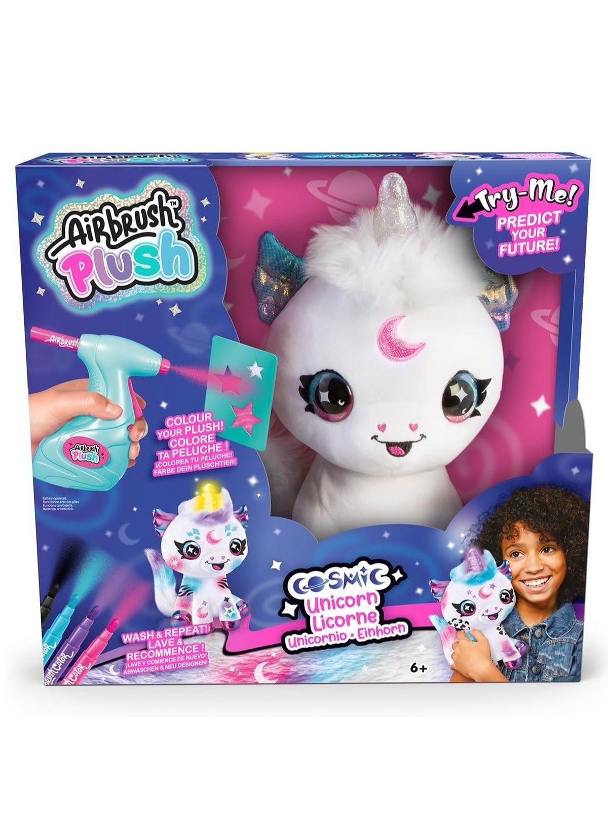 Airbrush Plush Airbrush Plush Light Up Cosmic - Unicorn | Best Price ...