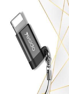 Yesido Yesido GS05 Micro to Lightning Connector Adapter - Black UAE | Dubai, Abu Dhabi