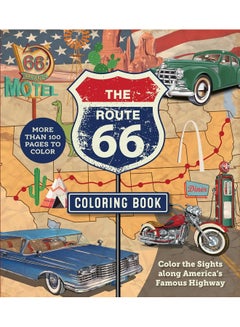 The Route 66 Coloring Book: Color the Sights Along America's Famous ...