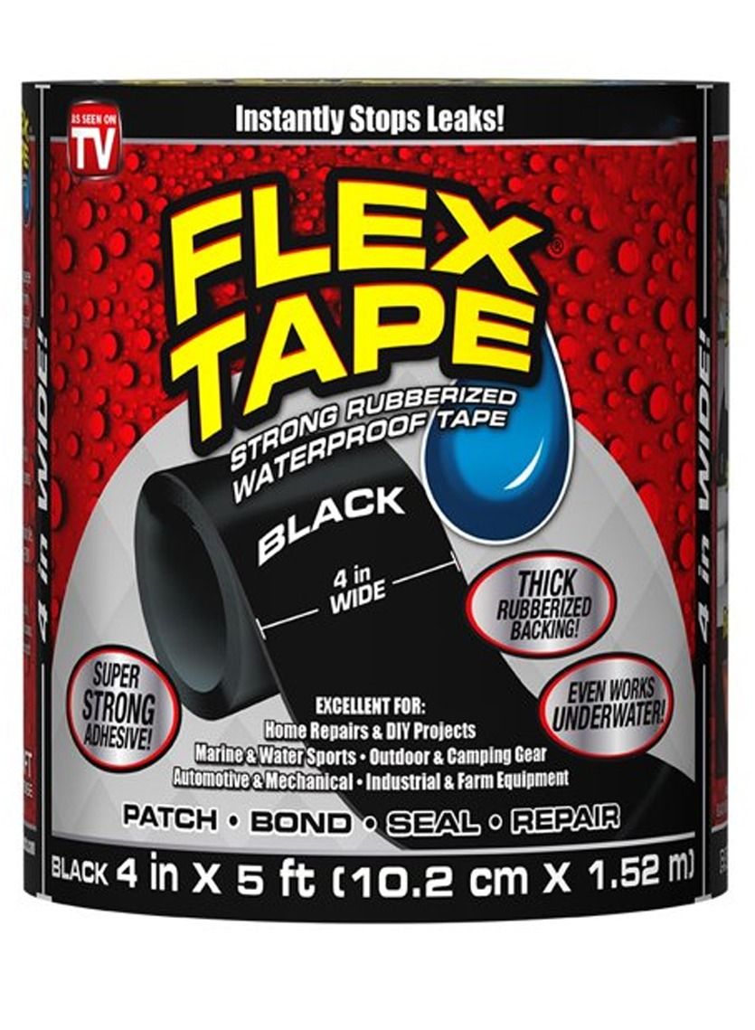 FLEX TAPE Waterproof Tape Quick Stop Leak Sealing Tape Permanent Strong ...