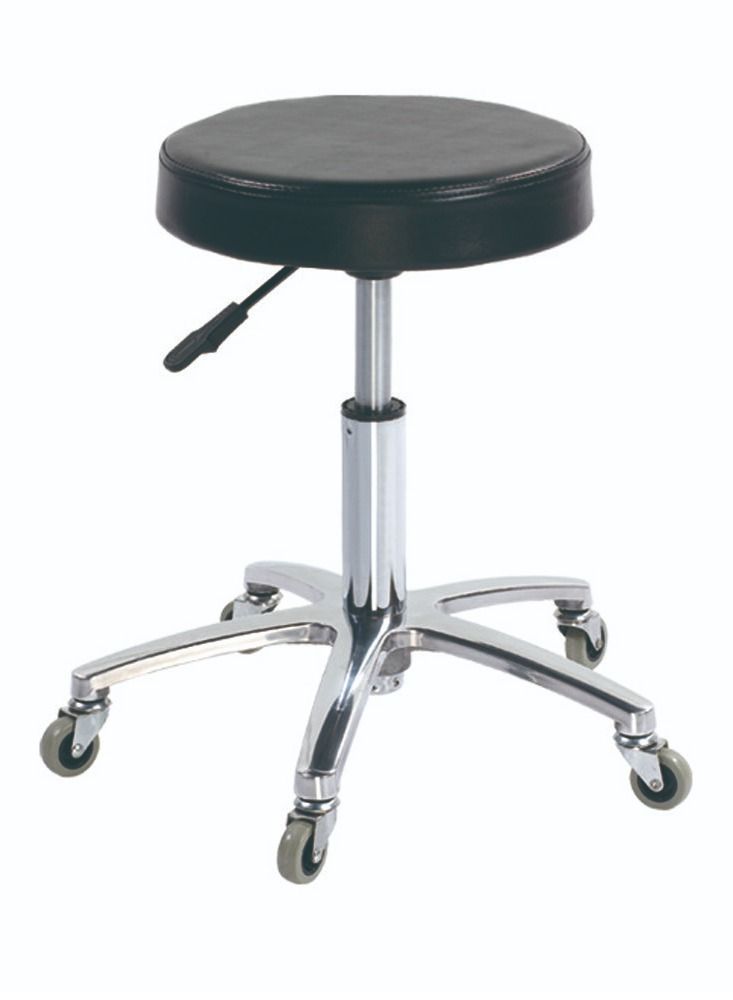 HK Salon Stool Chair Without Backrest Black | Best Price UAE | Dubai ...