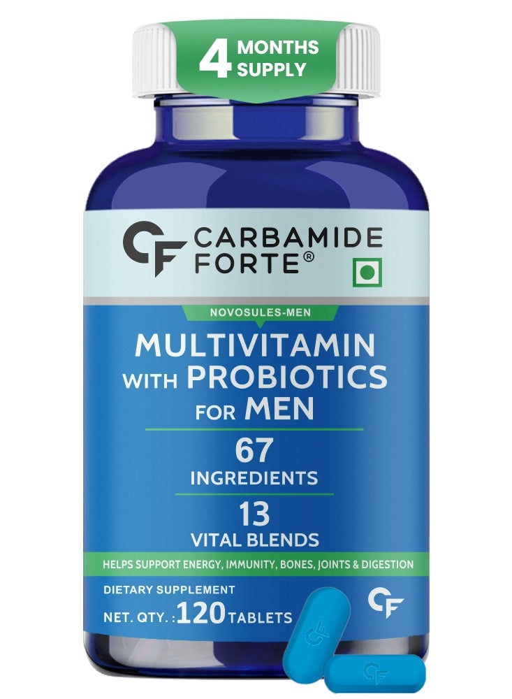 CARBAMIDE FORTE Multivitamin Tablet With Probiotics For Immunity And ...
