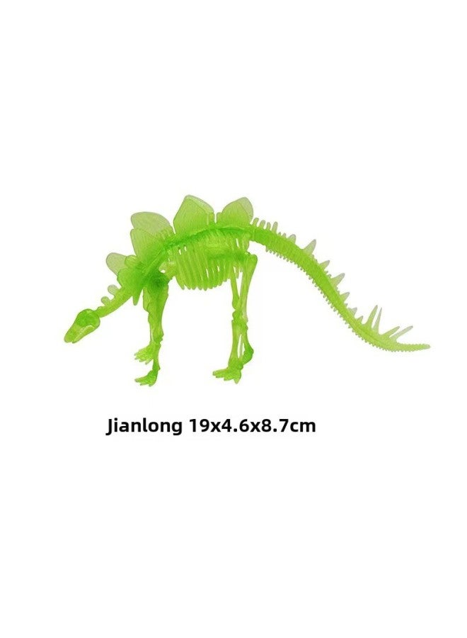 Generic 21cm Dinosaur Skeleton Archaeological Assembled Dinosaur Fossil ...