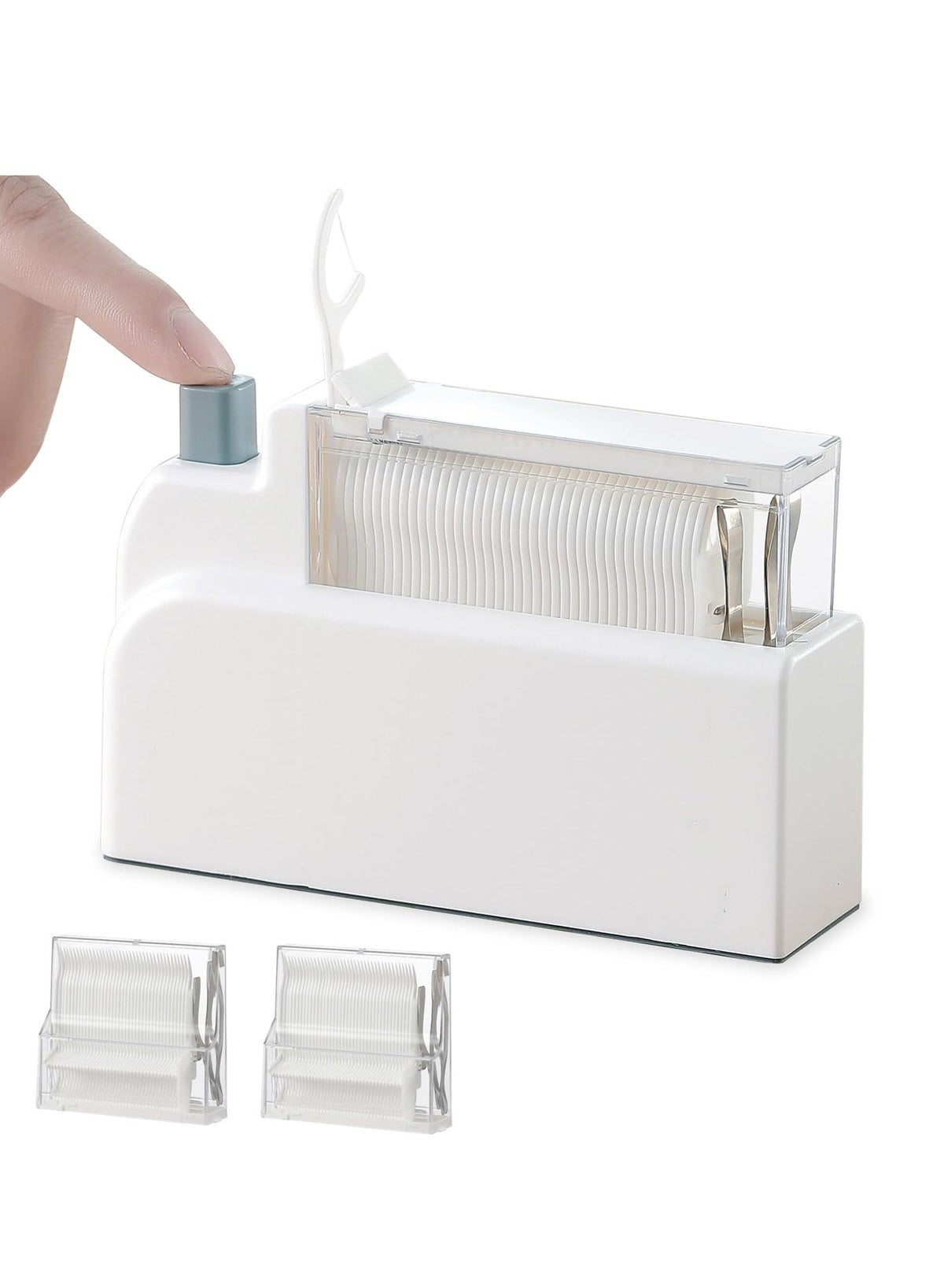 Generic Dental Floss Pick Dispenser for Home and Travel Pop up Flossers ...