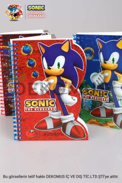 Sonic Boom Sonic Special Design Licensed Sonic Hologram Lined Notepad ...