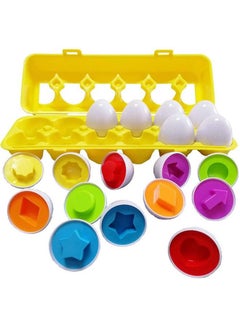 Generic Matching Eggs-Educational Color & Shape Recognition Sorter ...