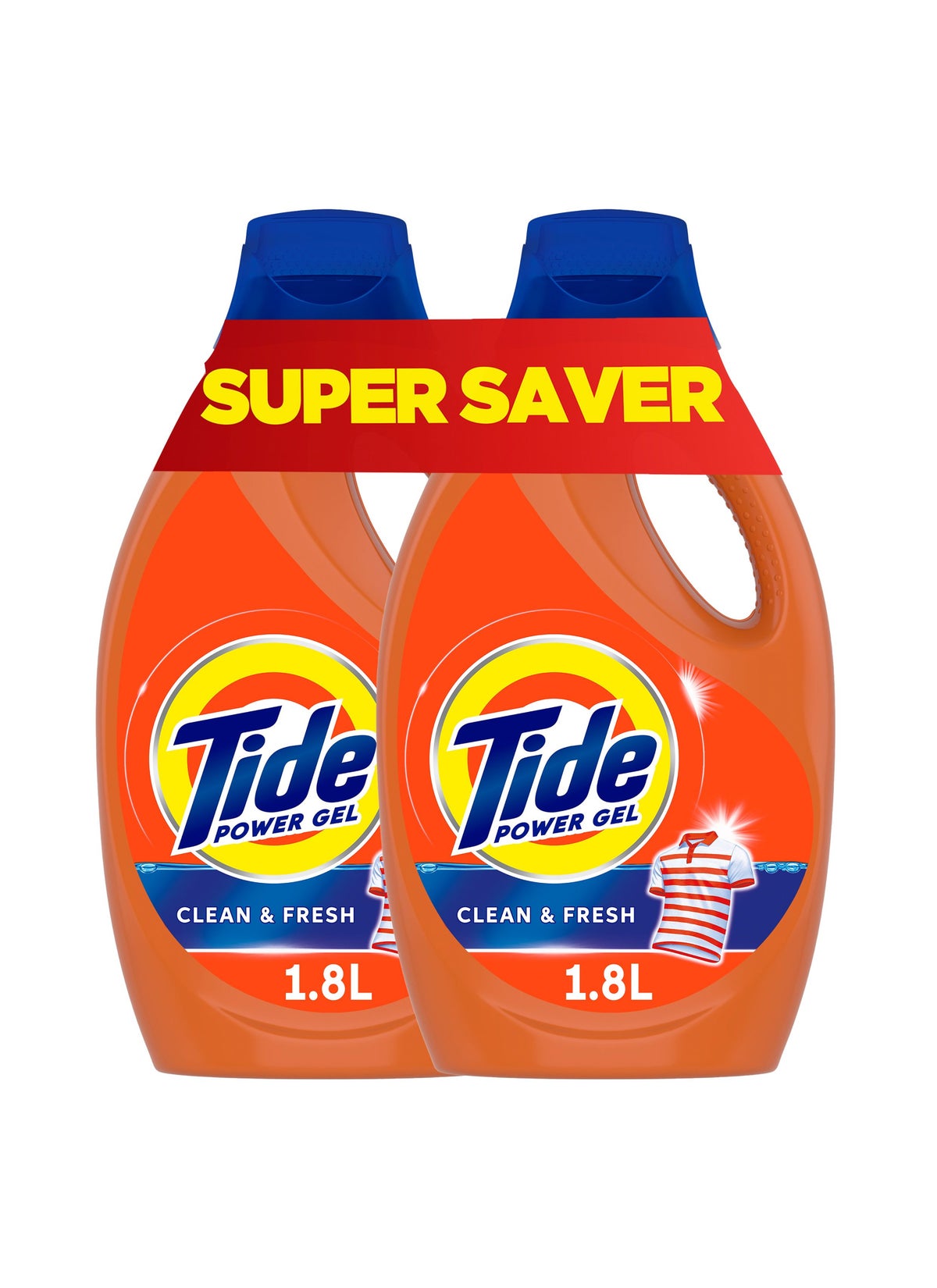 Tide Gel Morning Fresh Liquid Laundry Detergent 2 x 1.8L | Best Price ...