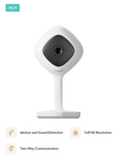 Tesla Smart Mini Security Camera Mini with Two-Way Talking, Motion ...