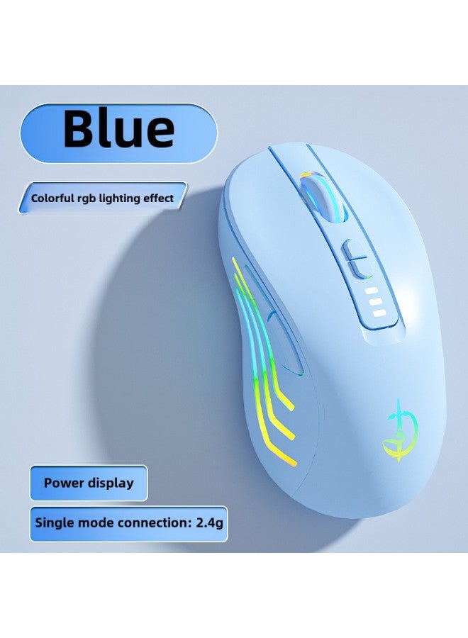 Generic Wireless Mouse Bluetooth Mute Rechargeable Game E-sports Office ...
