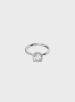 SWAROVSKI Silver Constella Rhodium Plated Ring for Women | Best Price Oman