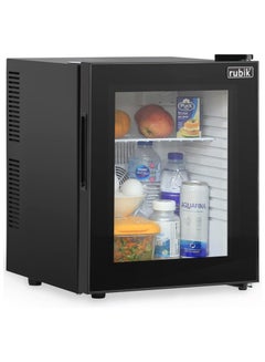 Rubik Mini Fridge 30L Glass Door AC 220V Cooler Refrigerator for Food ...