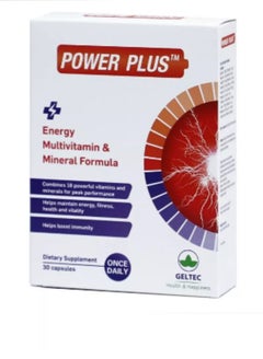 Power Plus Power Plus Energy Multivitamin & Mineral 15 And 30 Capsules ...