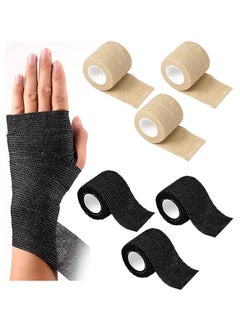 Generic 6-Pack Self-Adherent Cohesive Wrap Bandages, Non-Woven ...