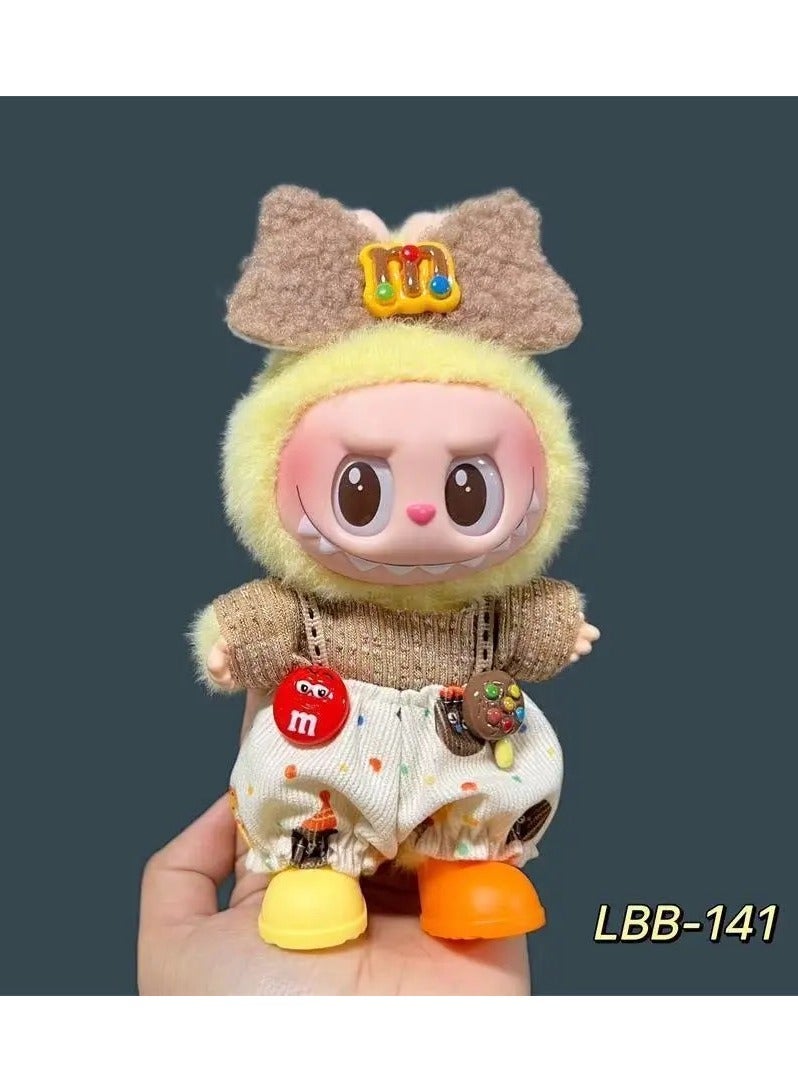 LABUBU Labubu Clothes - Labubu Outfit, Chic Style Set for Labubu Dolls ...