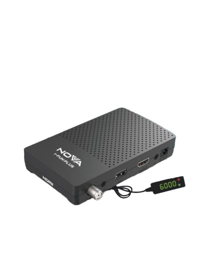 NOVA Nova I Fun Plus HD Mini Funcam Receiver With Wifi Built In - Black ...