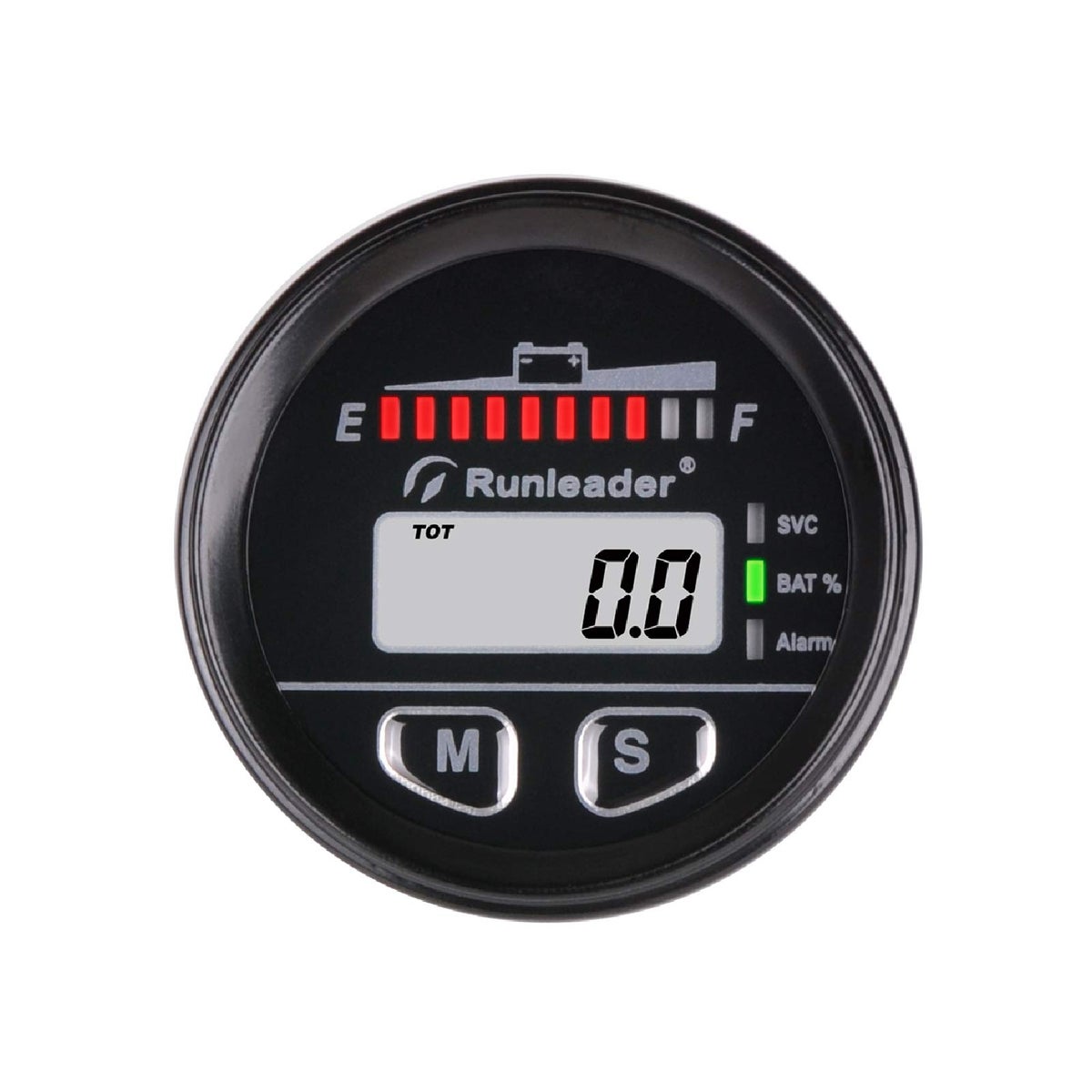 Runleader Runleader 12V to 48V Digital LED Battery Capacity Monitor ...