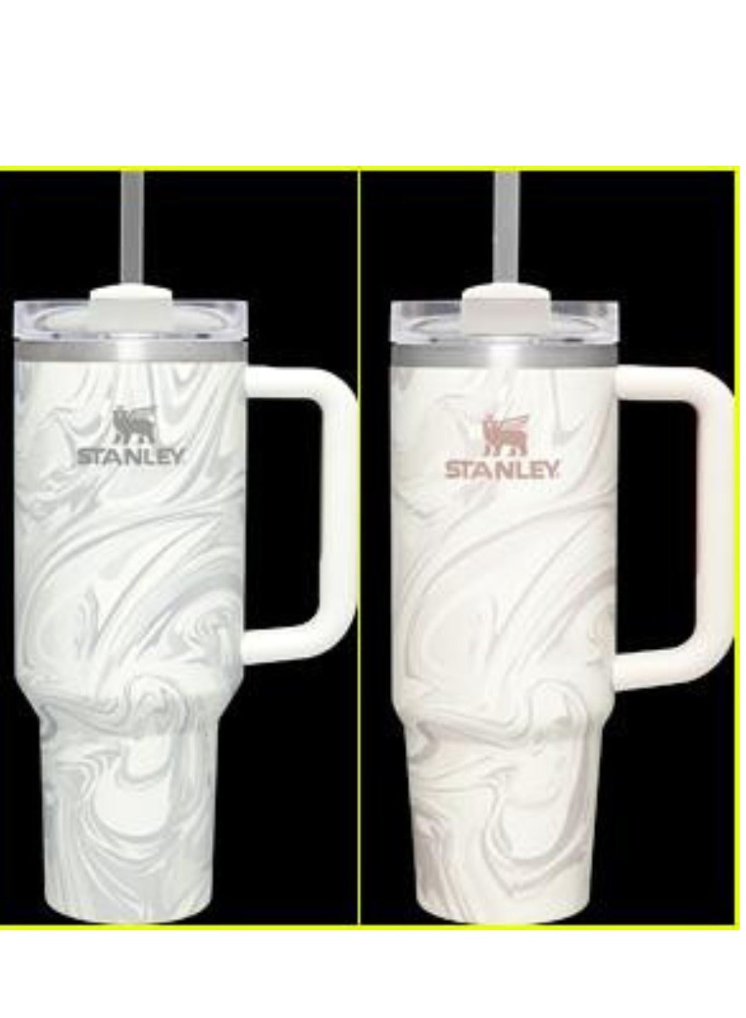 Stanley 2-Pack Stanley Quencher H2.0 FlowState 40oz Stainless Steel ...