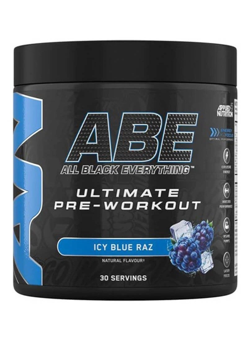 Applied Nutrition Abe Ultimate Pre Workout Icy Blue Raz, Flavour 30 ...