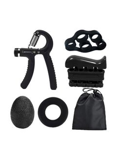 KUYING 6 Pcs Hand Grip Strengthener Kit with Storage Pouch Hand Finger ...