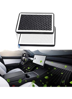 Generic Air Filter For Tesla Model 3 Model Y HEPA 2 Pack Cabin Air ...