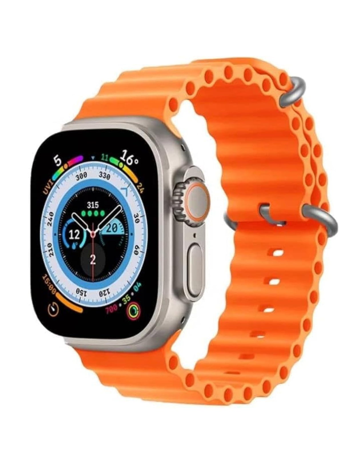 HK Hk10 ULTRA 3 Smart Watch - 2 Straps ( silicone and Cloth ) - 49mm ...