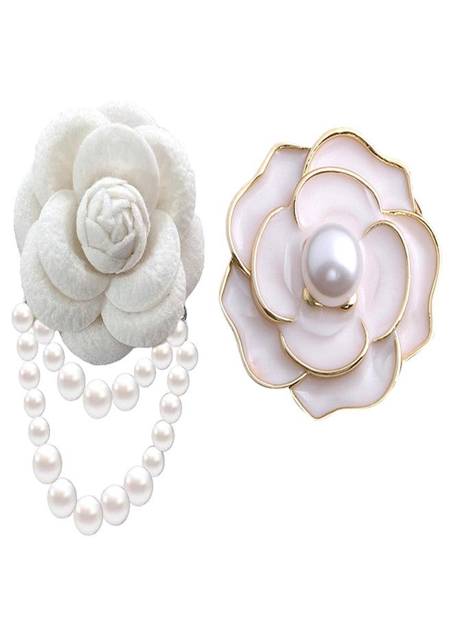 Fianoeir 2Pcs Brooch Pin for Women, Elegant Saree Pins for Pleats ...
