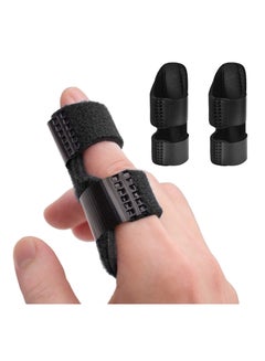 Generic 2-Pieces Trigger Finger Splint, Finger Straightening Support ...