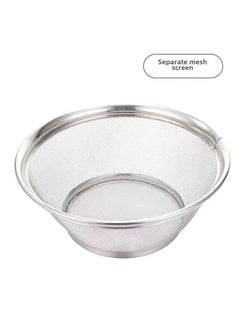 Generic Stainless Steel Sand Sieve Gardening Sieve Soil Sieve Stone ...