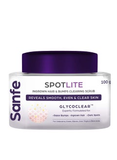Sanfe Sanfe Spotlite Ingrown Hair & Bumps Clearing Body Scrub For Dark ...