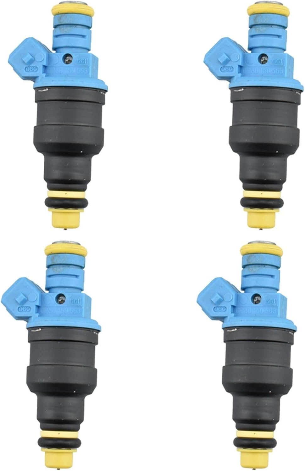 demulax DEMULAX 4PCS High Impedance Fuel Injectors for Racing Cars ...