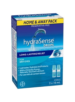 hydraSense HydraSense Eye Drops, For Dry Eyes, Fast and Long-Lasting ...