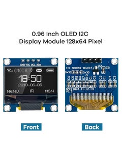 Generic OLED Module 128x64 Pixel, 5 Pcs 0.96 Inch OLED I2C IIC Display Module 12864 SSD1306 Mini ...