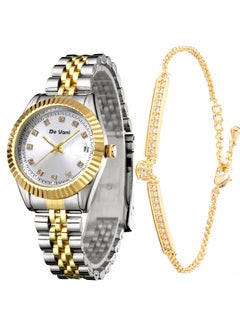 De Vani Women Wrist Watch by De Vani Stainless Steel With Bracelet KSA ...