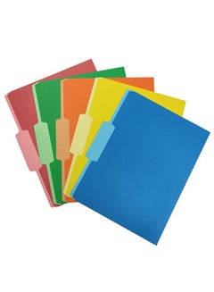 Generic Color five-color single-page folder Paper storage folder single ...