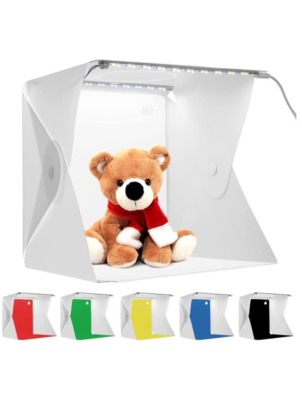 ELTRAZONE Dual LED Panel Light Box Photography Photo Studio Box ...