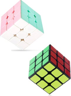 Toya 2 Pieces Speed Cupe Rubik's Cube Intelligence Cube 3x3 Speed Cube ...
