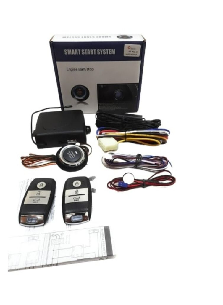 MR.SMART 12V KIA Car Passive Keyless Entry System PKE Engine Starter ...