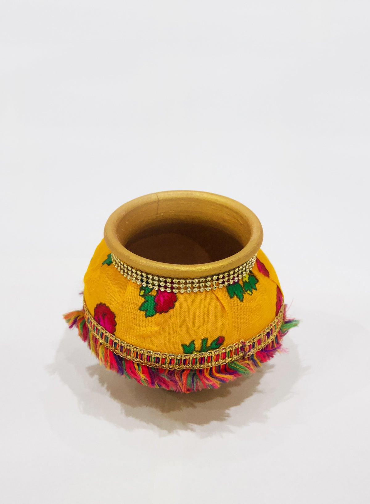 el7la.store Yellow Traditional pottery Pot | Best Price UAE | Dubai ...
