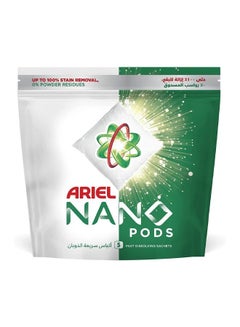 Ariel Nano Pods Fast Dissolving Stain Remover Detergent Powder Sachets ...