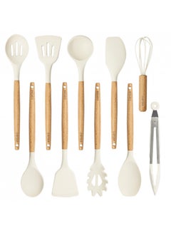 CAROTE CAROTE Silicon Cooking Utensils Set for Kitchen,446°F Heat ...