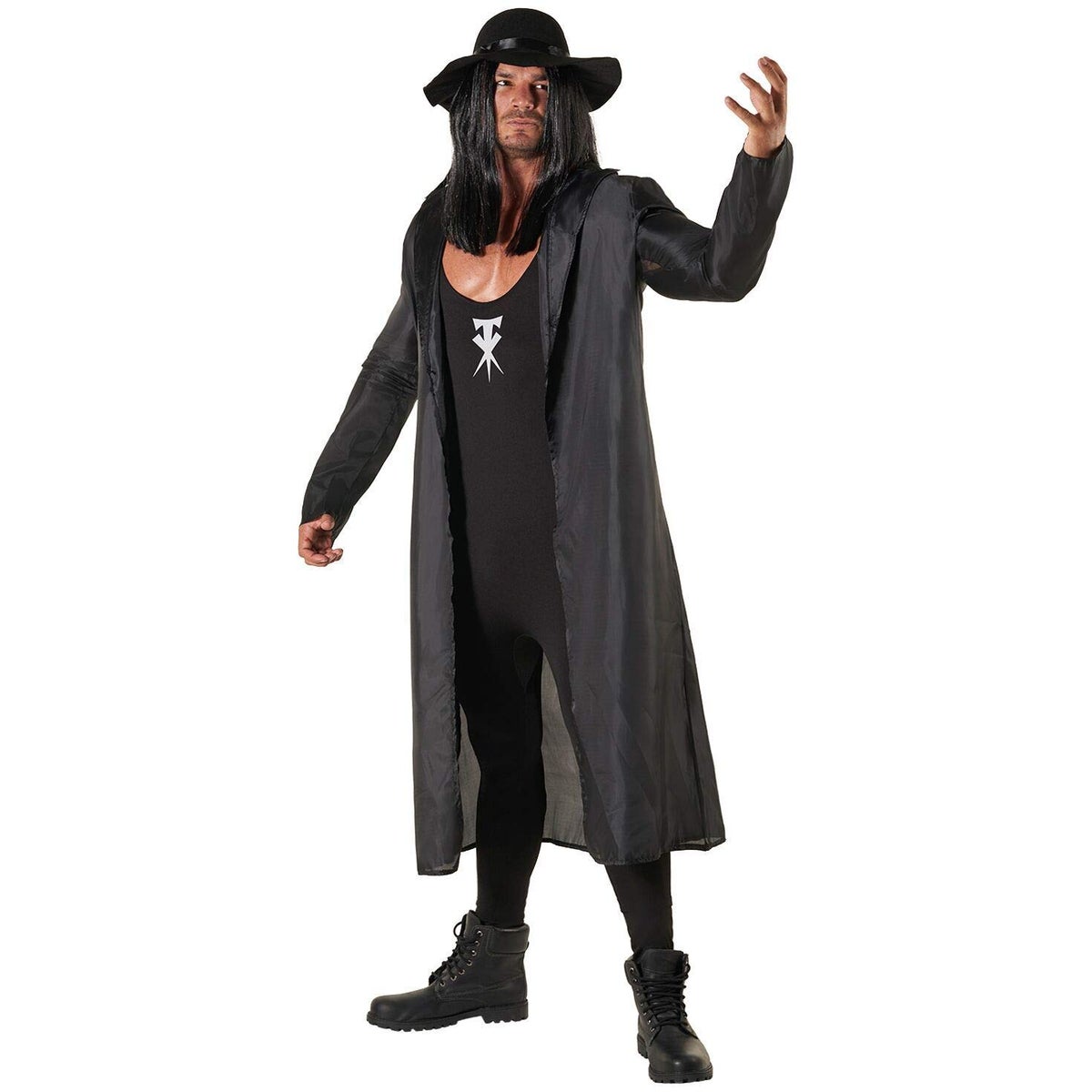 MORPH Morph Mens Undertaker Wrestler WWE Fancy Dress Costume Costume ...