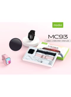 modio Modio MC93 2.2 inch Smart watch with 2 pairs of straps Pink and ...