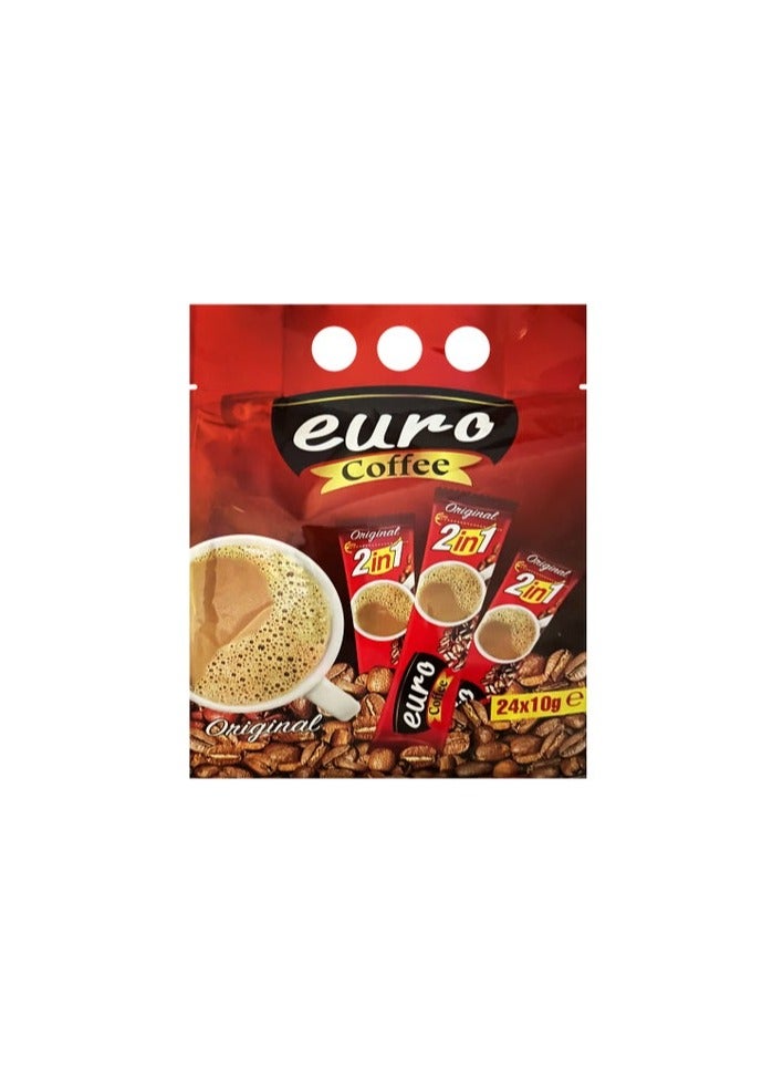 Euro EURO COFFEE 2 IN 1 - 24 PCS PACK | Best Price UAE | Dubai, Abu Dhabi