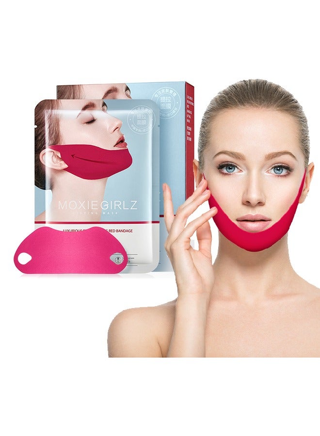 MoXie girlz Lifting Mask Red Bandage,Intensive V-Line Lifting Mask For ...