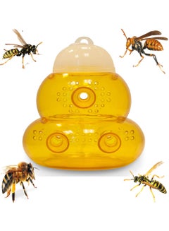 URbazaar Wasp Traps, Yellow Jacket Killer Bee Traps for Outside,Wasp ...